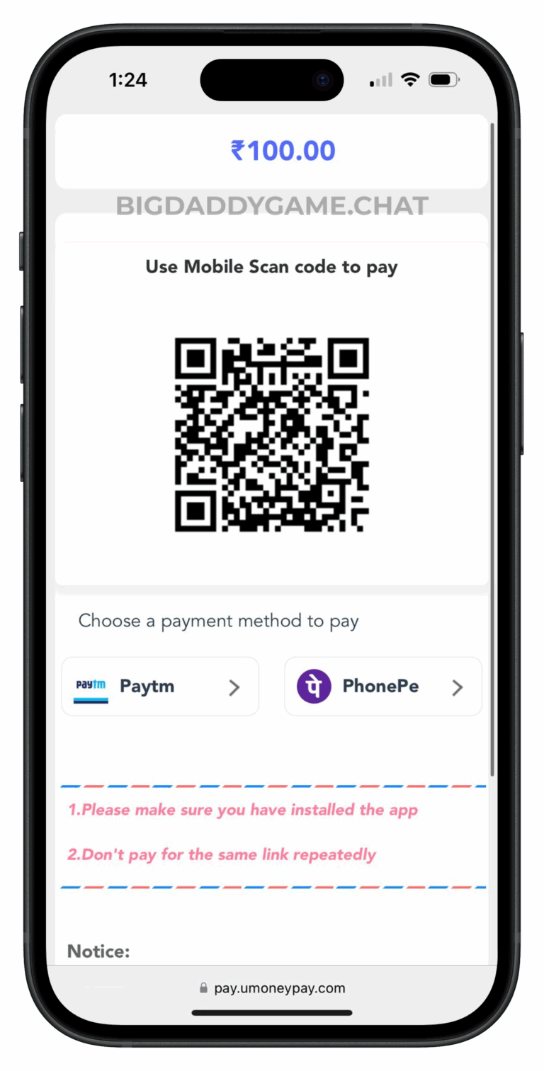 Big Daddy Game - Register Now & Get ₹500 Sign Up Bonus